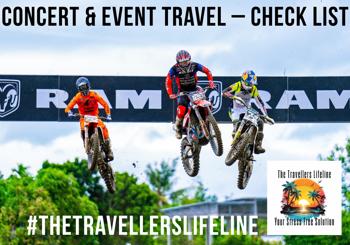 Concert & Event Travel – Check List - The Travellers Lifeline